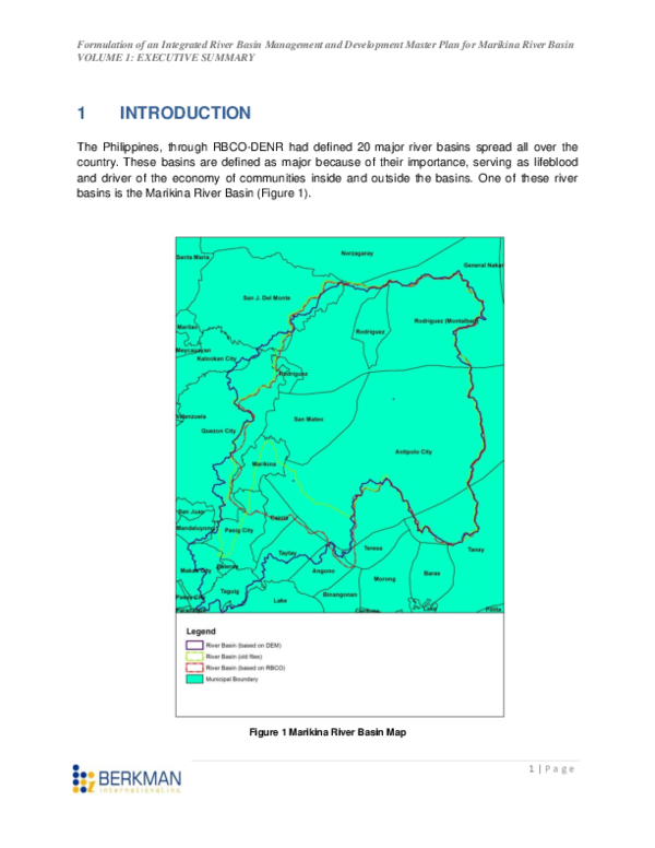 (PDF) Formulation of an Integrated River Basin Management and ...