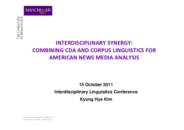 (PDF) Interdisciplinary Synergy: combining CDA and corpus linguistics ...