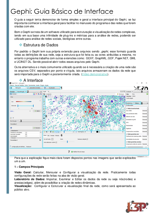 (PDF) Gephi: Guia Básico de Interface