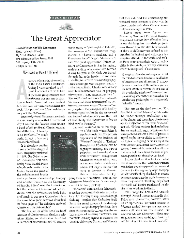 (PDF) The Great Appreciator