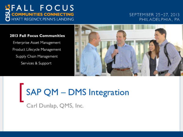 (PDF) SAP QM -DMS Integration