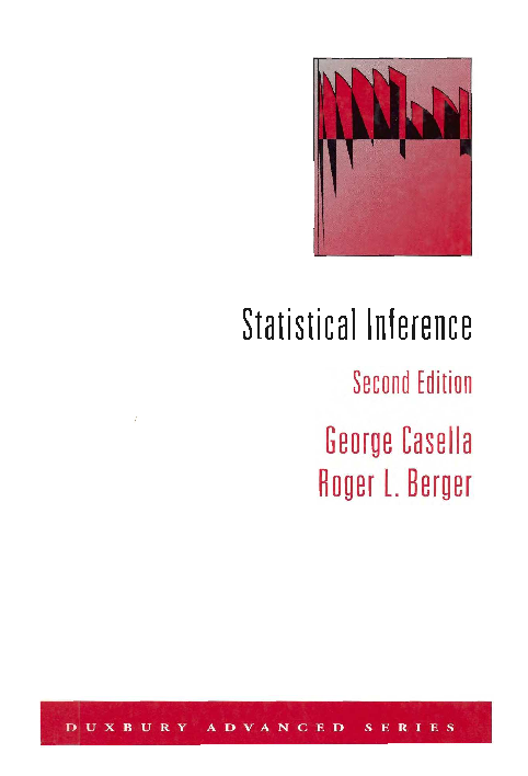 (PDF) Statistical Inference (PDF) Statistical Inference