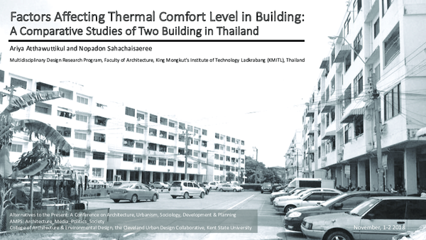 (PDF) FACTORS AFFECTING THE THERMAL COMFORT LEVEL IN BUILDING DESIGN: A ...