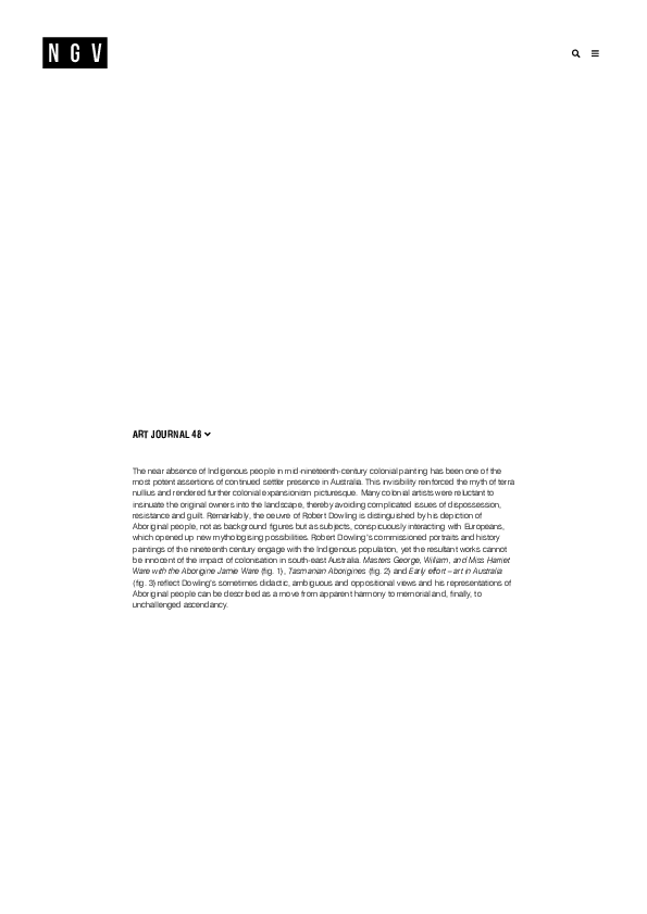 (PDF) Depictions of Aboriginal people in Colonial Australian Art ...