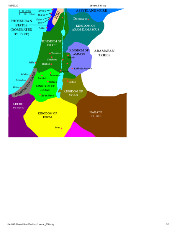 (PDF) ASSYRIAN EMPIRE ARAMAEAN TRIBES Damascus KINGDOM OF ARAM-DAMASCUS ...