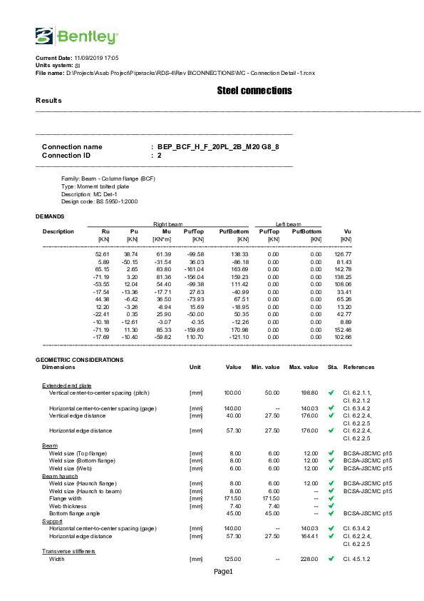 (PDF) Steel connections