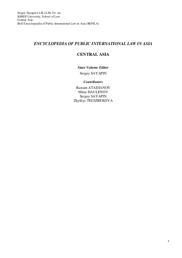 (PDF) State Report Overview