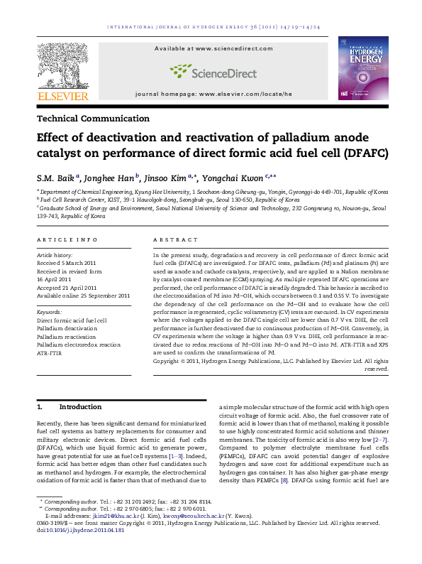 (PDF) Effect of deactivation and reactivation of palladium anode ...
