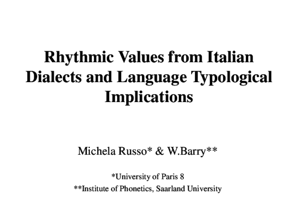 (PDF) (avec William John Barry) The Pairwise Variability Index ...