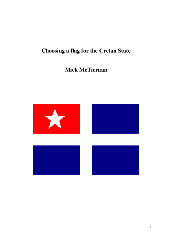 (PDF) Choosing a flag for the Cretan State Choosing a flag for the ...