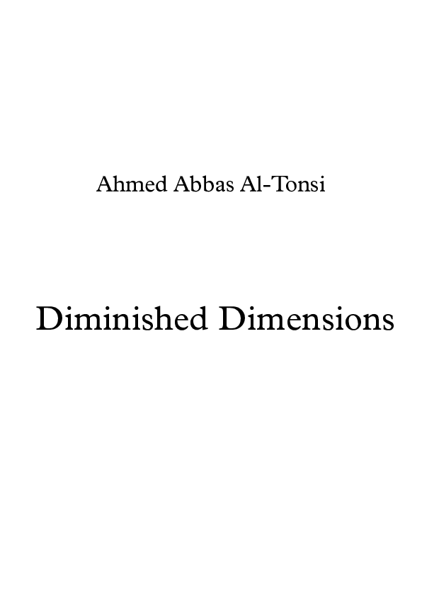 (PDF) Diminished Dimensions