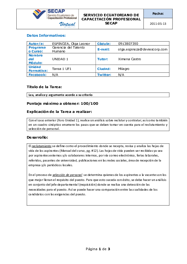 (DOC) Datos Informativos