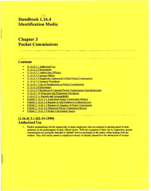 (PDF) Pocket Commissions, Form #09.047 | sedm .org - Academia.edu
