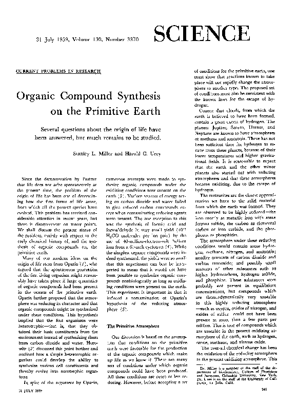 (PDF) Number 3370 CURRENT PROBLEMS IN RESEARCH