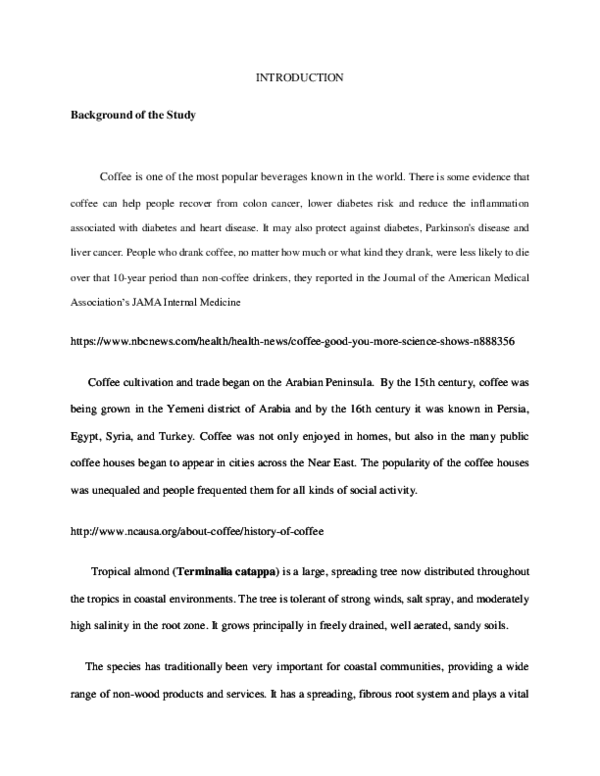 (DOC) INTRODUCTION Background of the Study