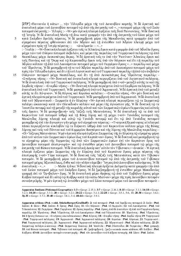 (PDF) A Byzantine Epitome of Ptolemy's Geographia (Laur. plut. 75.6 ...