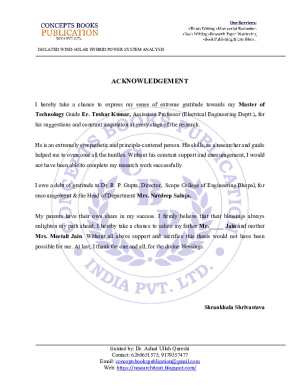 (PDF) ISOLATED WIND-SOLAR HYBRID POWER SYSTEM ANALYSIS