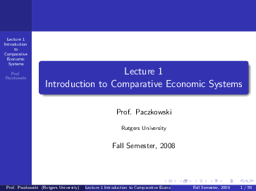 (PDF) Lecture 1 Introduction to Comparative Economic Systems