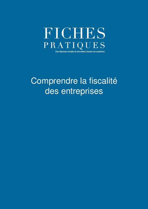 (PDF) Comprendre la fiscalité des entreprises