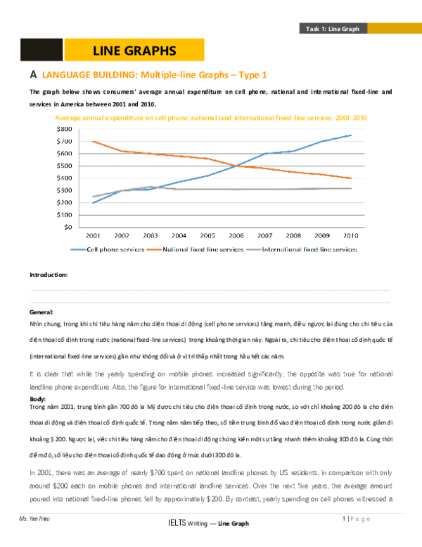 (PDF) A LANGUAGE BUILDING: Multiple-line Graphs -Type 1