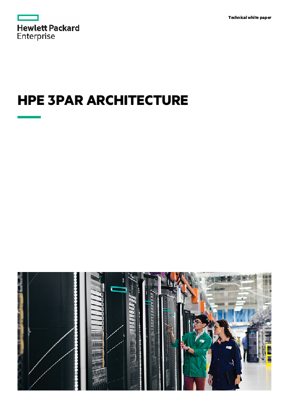 (PDF) HPE 3PAR ARCHITECTURE