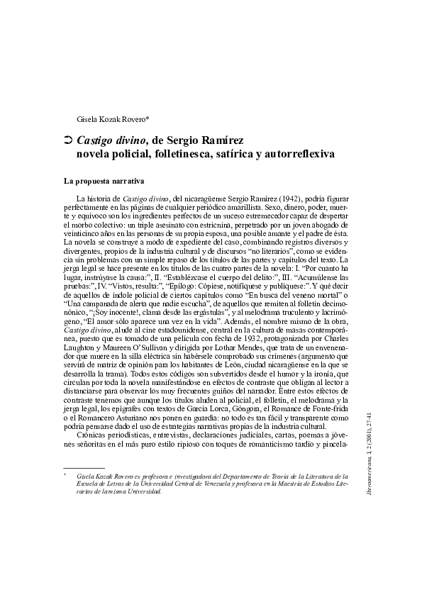 (PDF) Castigo divino