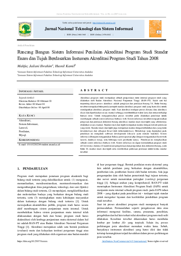 (DOC) Jurnal TA FIXED