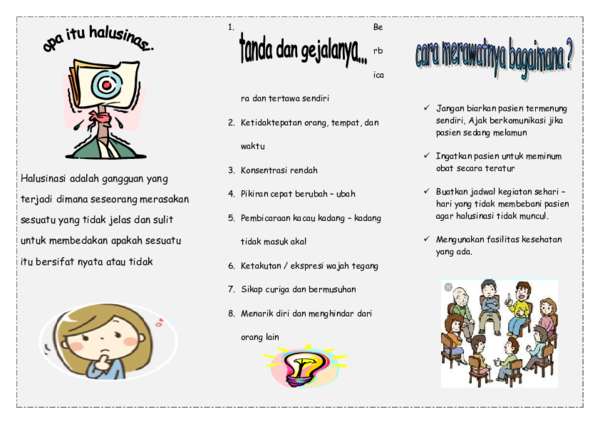 (DOC) Leaflet halusinasi