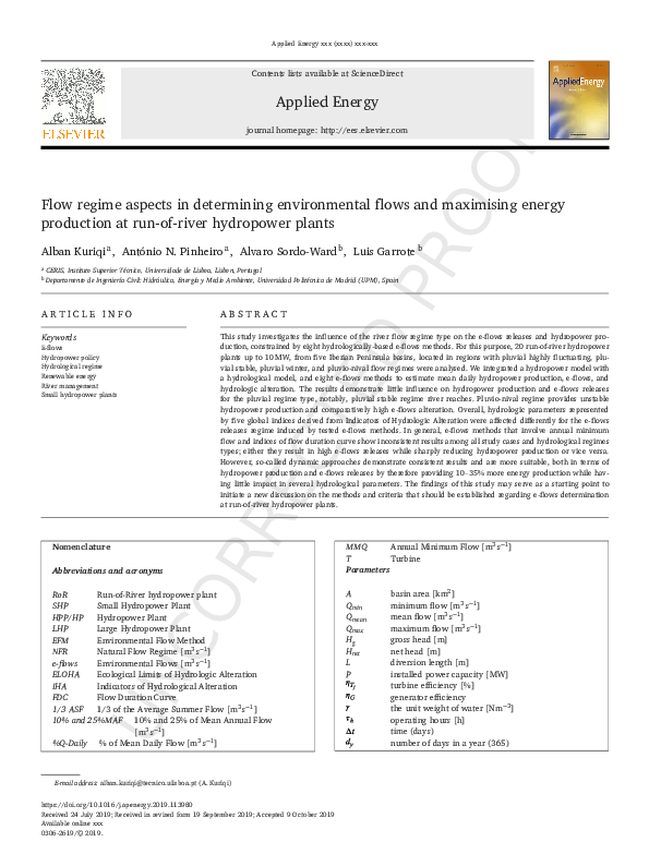 (PDF) Flow regime aspects in determining environmental flows and ...