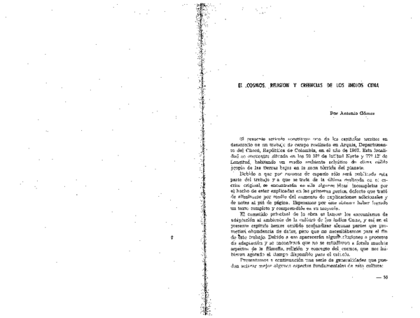(PDF) El Cosmos, religión y creencias de los Indios Cuna. -Antonio ...