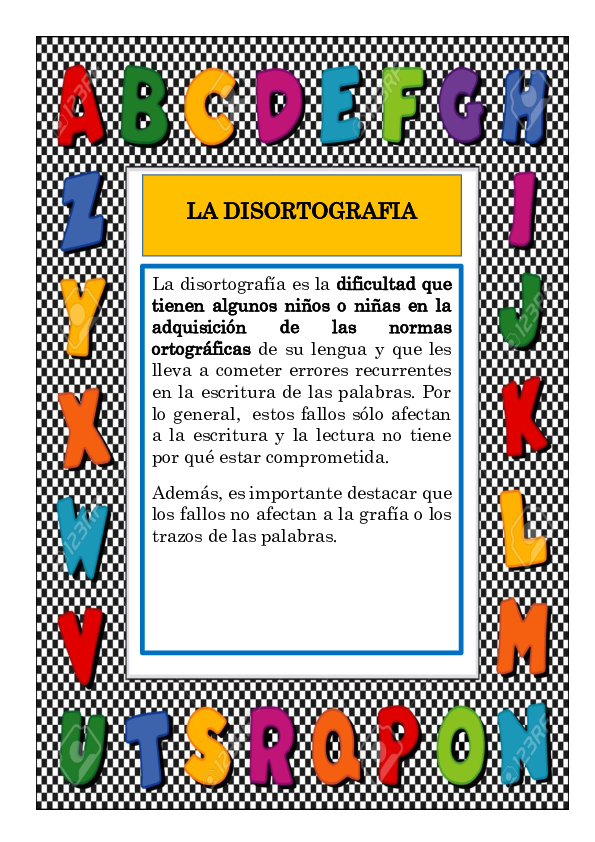 (DOC) Cuadernillo Disortografia