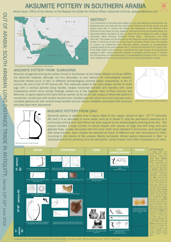 (PDF) AKSUMITE POTTERY IN SOUTHERN ARABIA