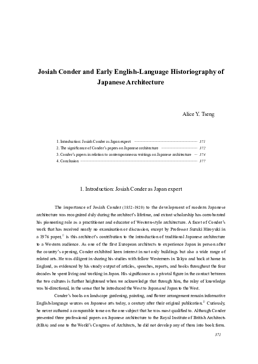 (PDF) Josiah Conder and Early English-Language Historiography of ...