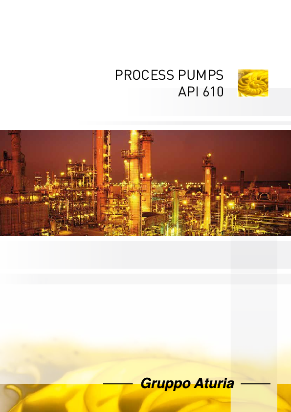 (PDF) PROCESS PUMPS API 610