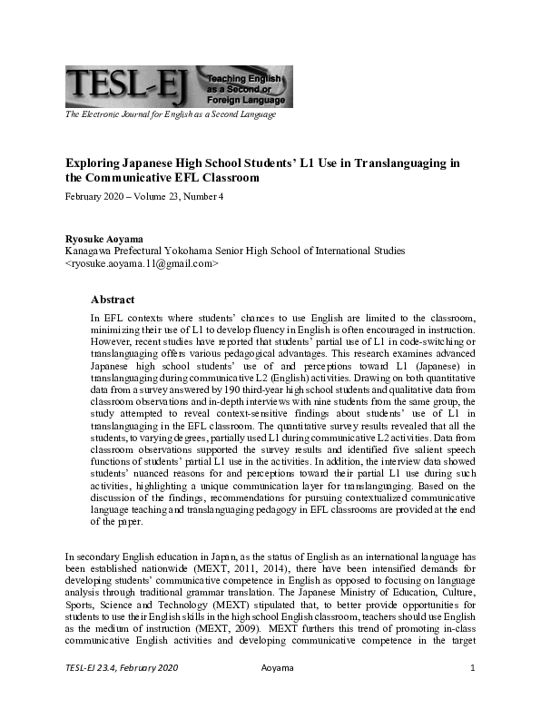 pdf-exploring-japanese-high-school-students-l1-use-in