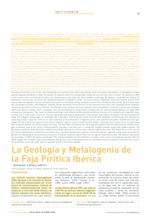 (PDF) macla. nº 10. noviembre´08 revista de la sociedad española de ...