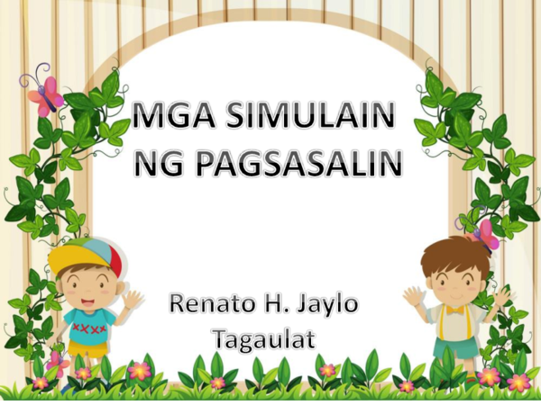 (PPT) Kab. 2 Mga Simulain Ng Pagsasalin