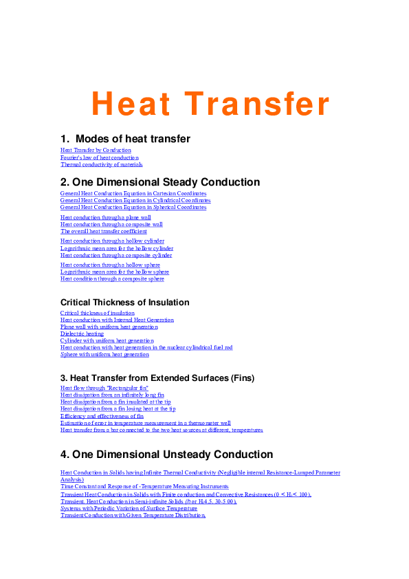 (PDF) Heat Transfer