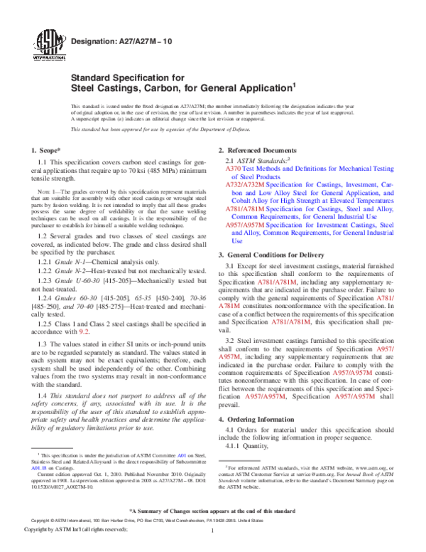 (PDF) ASTM A27 A27M-