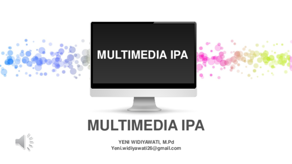 (PPT) Konsep Dasar Multimedia
