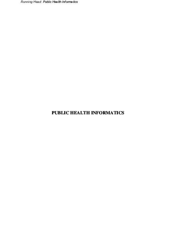 (PDF) Example public health
