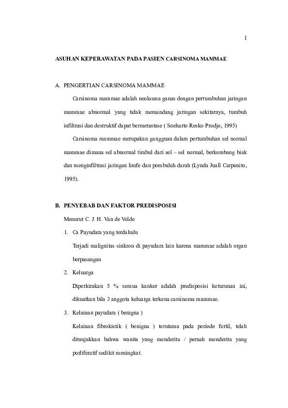 (DOC) ASKEP ca mammae