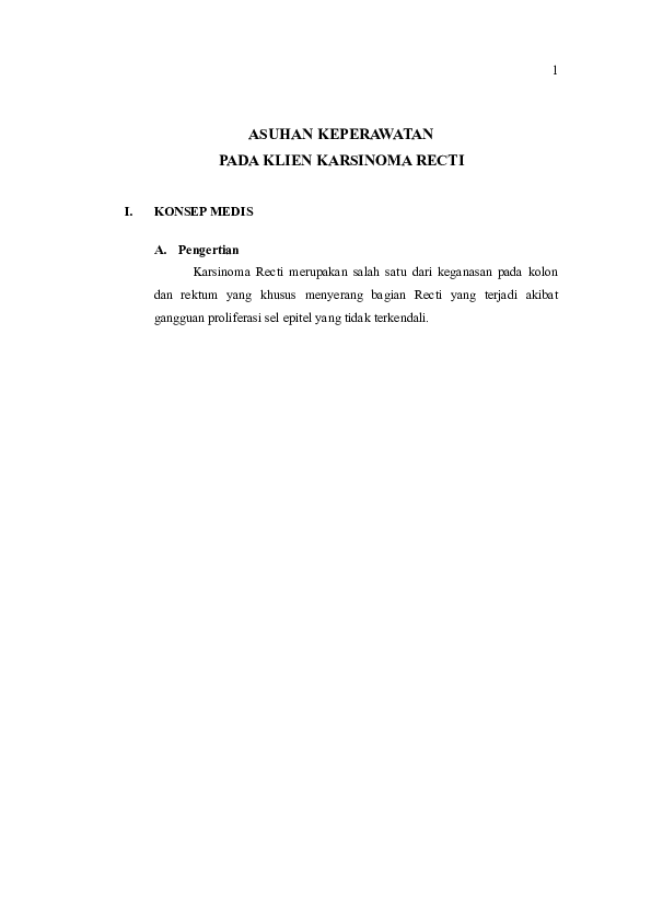 (DOC) ASKEP CA RECTI