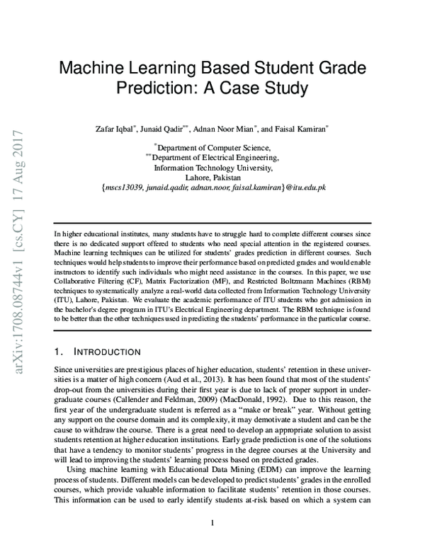 (PDF) Prediction grades