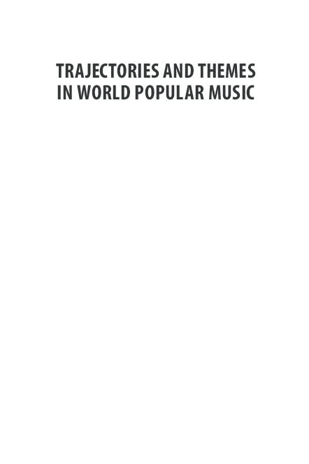 (PDF) Trajectories and Themes in World Popular Music: Globalization ...