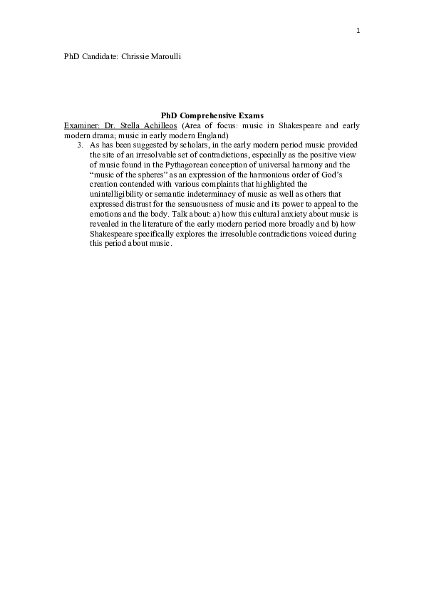 (PDF) The Early Modern Music Debate