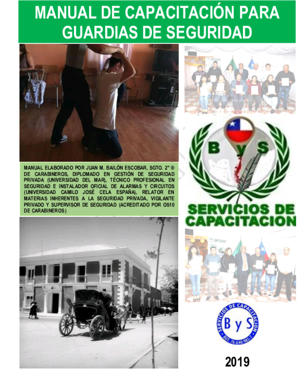 (PDF) MANUAL DE CAPACITACIÓN PARA GUARDIAS DE SEGURIDAD