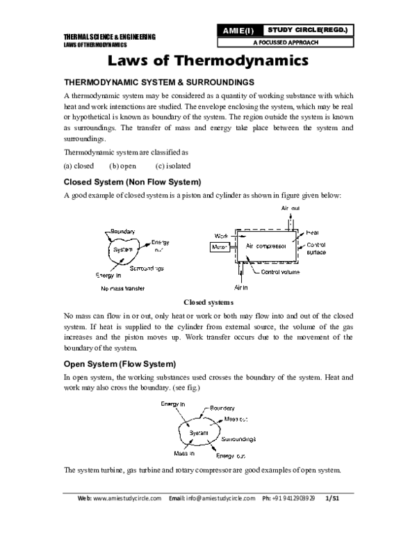 (PDF) Laws of Thermodynamics