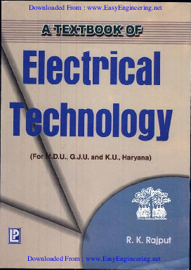 (PDF) Electrical technology by R. K. Rajput
