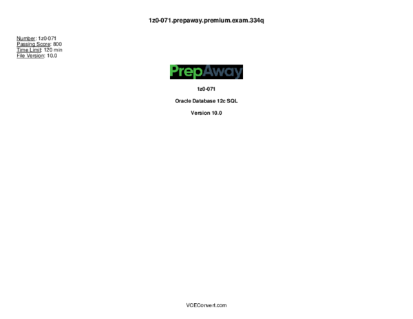 Pdf Sql Queries For Oracle Database 12c